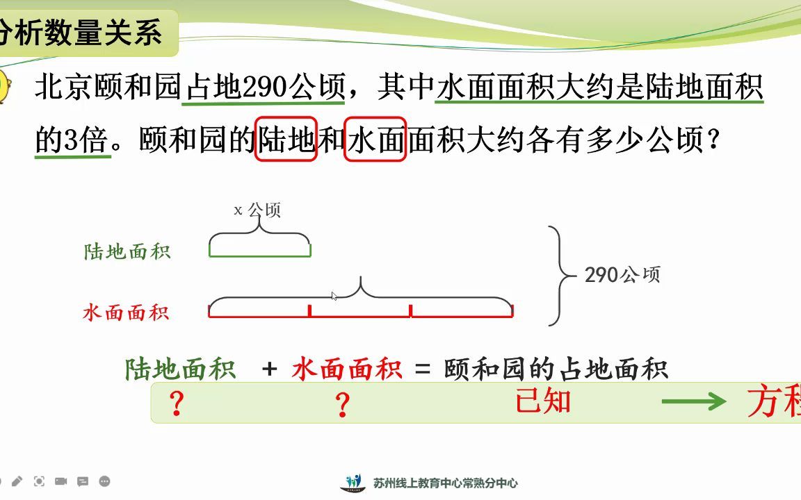2月25日五年级数学《列方程解决稍复杂的实际问题(1)》