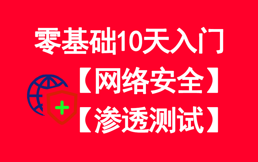 零基础10天入门【网络安全 渗透测试】