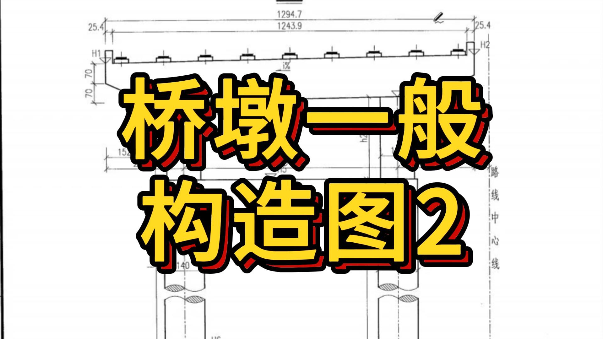 桥墩一般构造图2