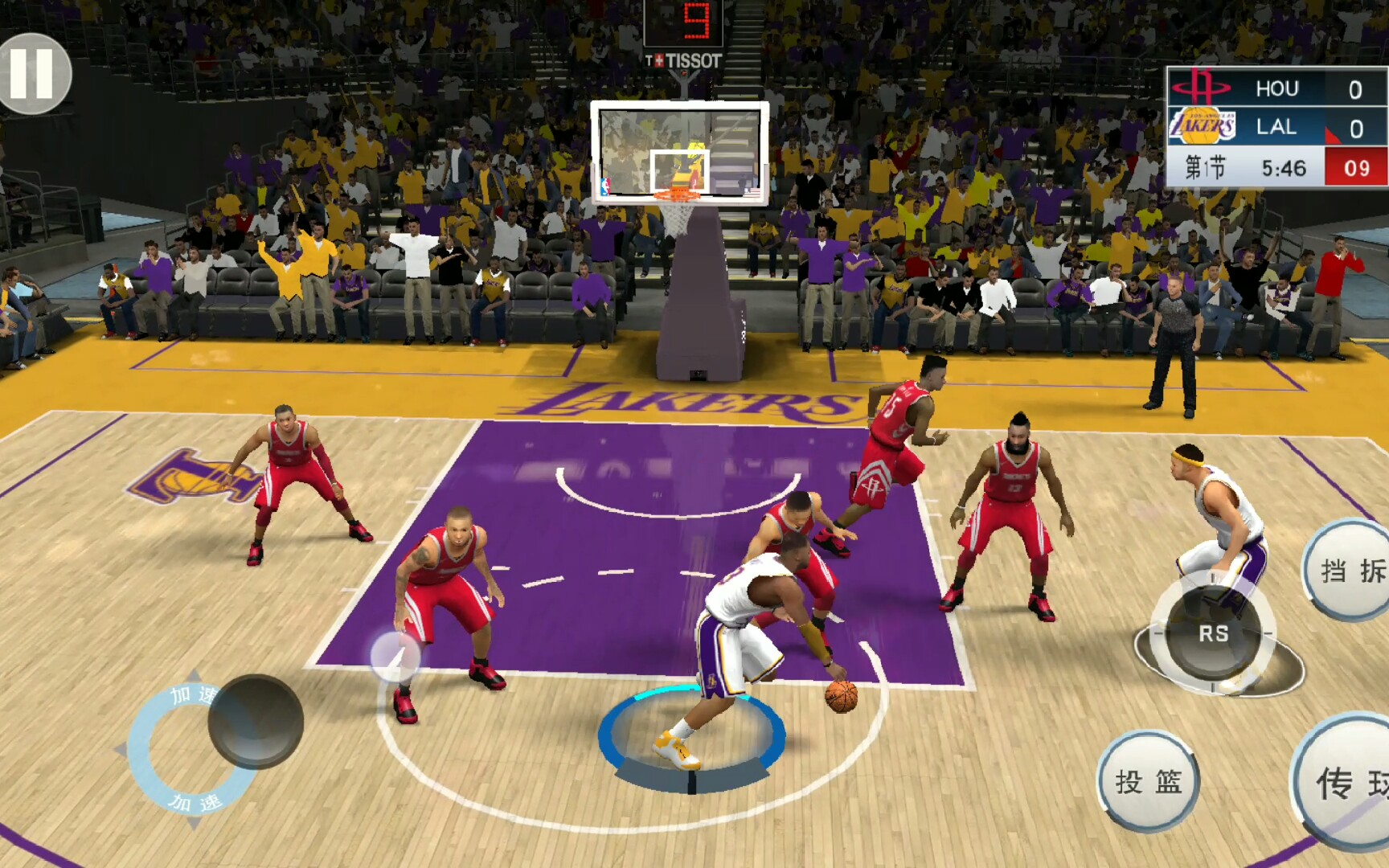 《NBA2k19》手机版如何把默认按键设置成2k16键教程