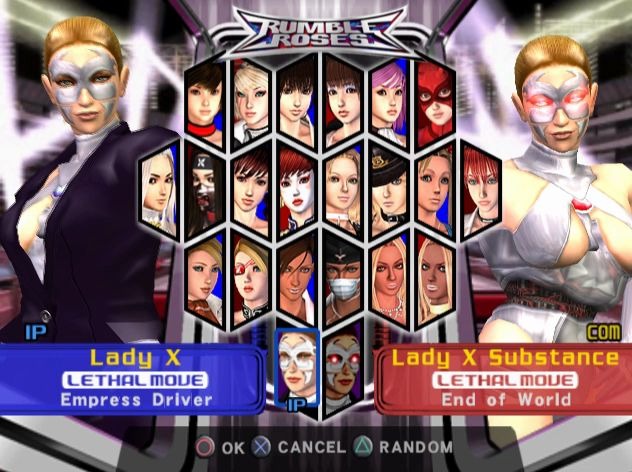 PS2搏击玫瑰金手指测试
