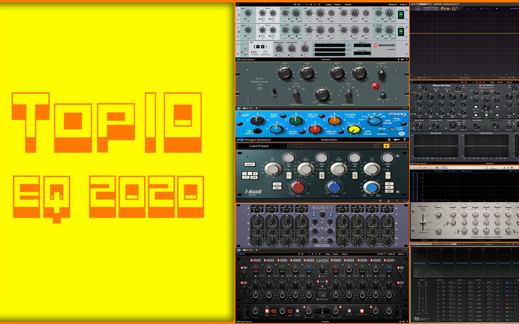 【TOP10】2020年必须具备的十款EQ均衡器排行榜
