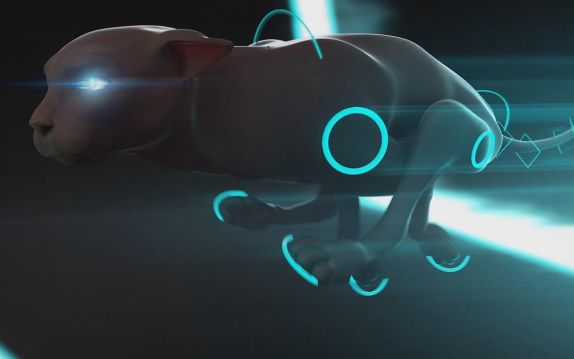 【3Dmax】四足动物动画高效技术制作教程(中英双字)