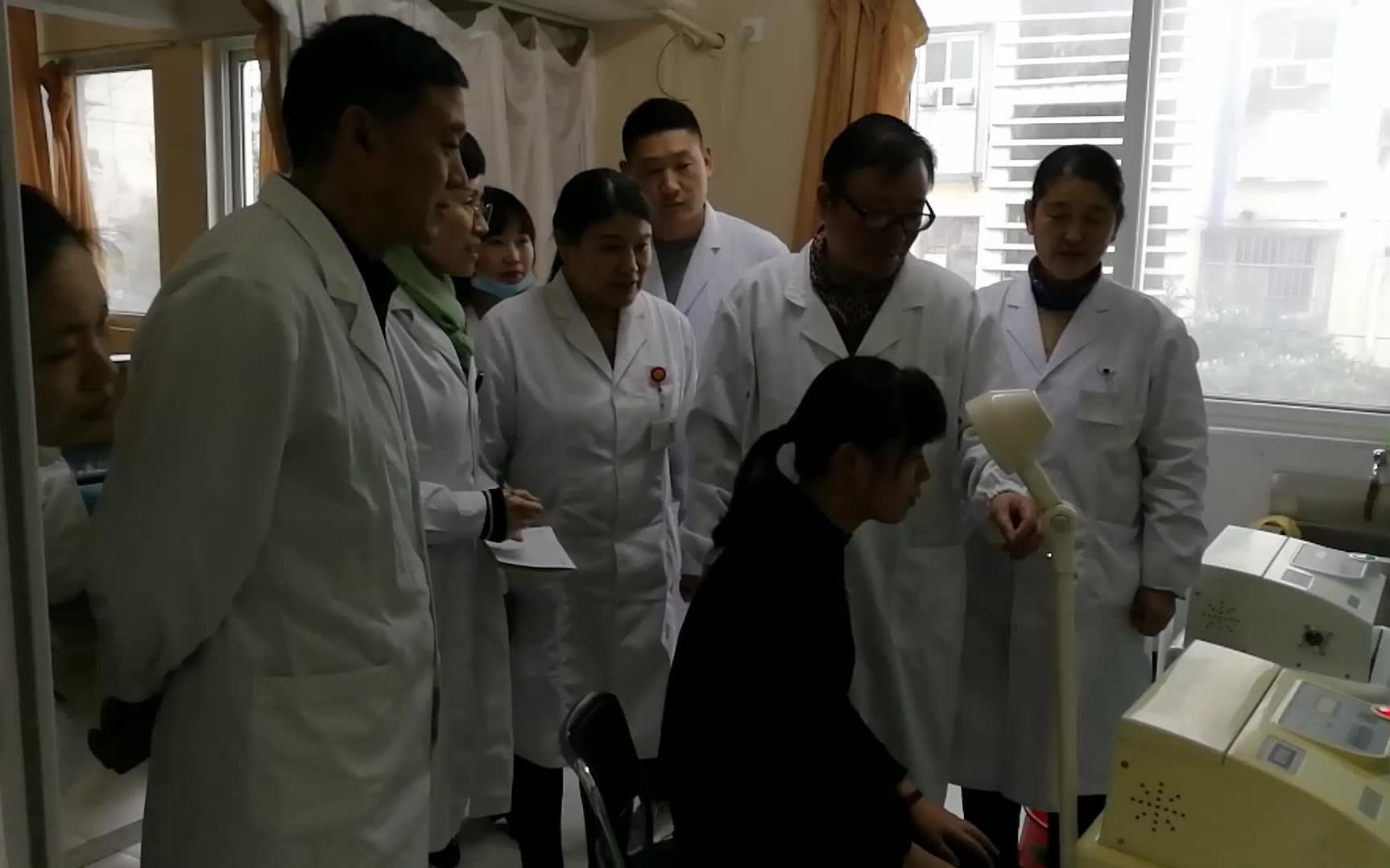 老婆在南京华肤医院看专家号,专家问诊小视频