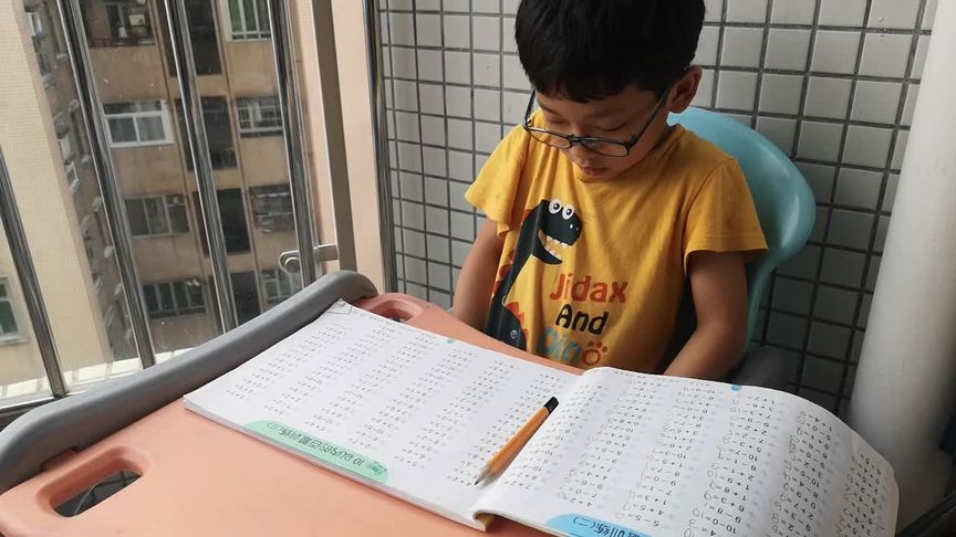 #5岁 #萌娃 #算数 #数手指 (上)