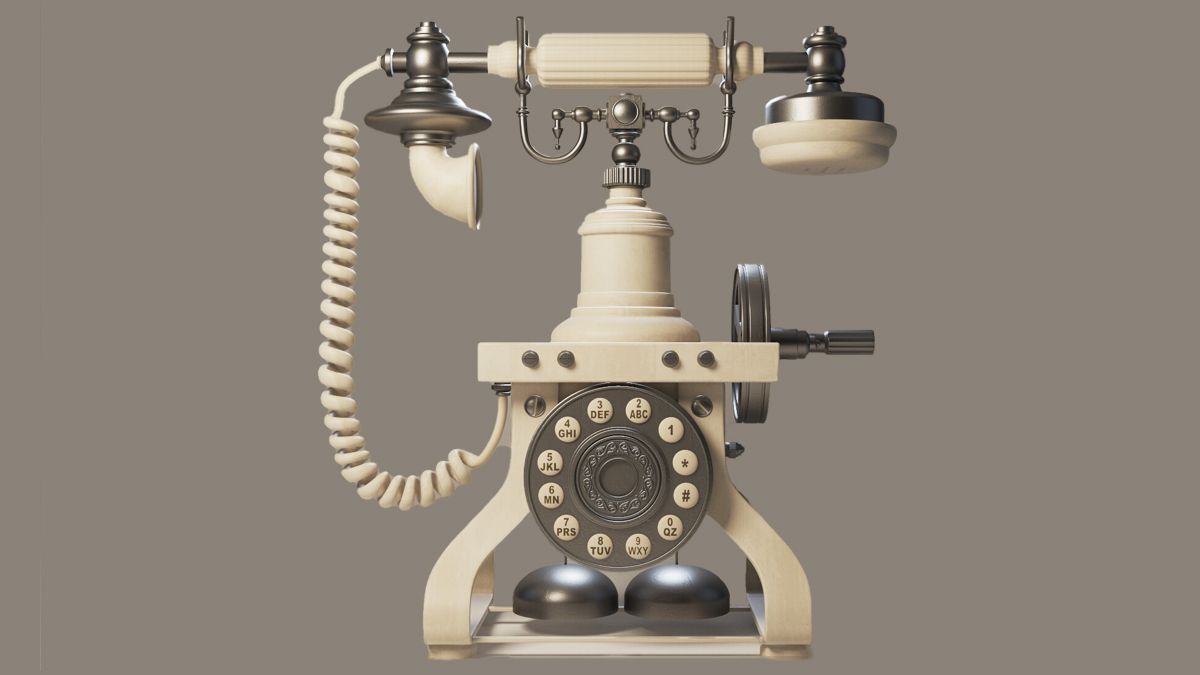 【3DMAX建模】次世代复古电话机PBR流程制作,教你从零开始布线到...