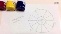 郑州艾尚妆化妆学校十二色相环教学制作