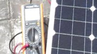 40W太阳能电池板单晶硅德国博世组件测试视频
