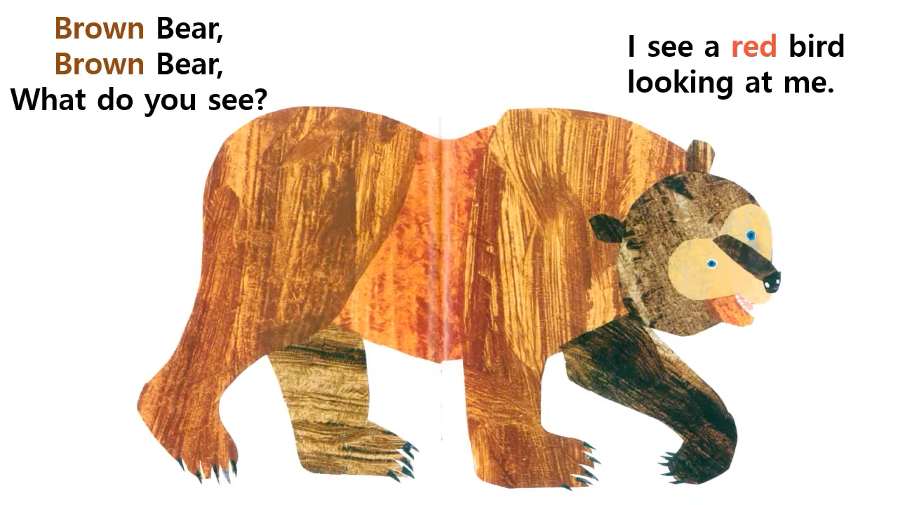 适合三年级孩子的英语绘本Brown Bear