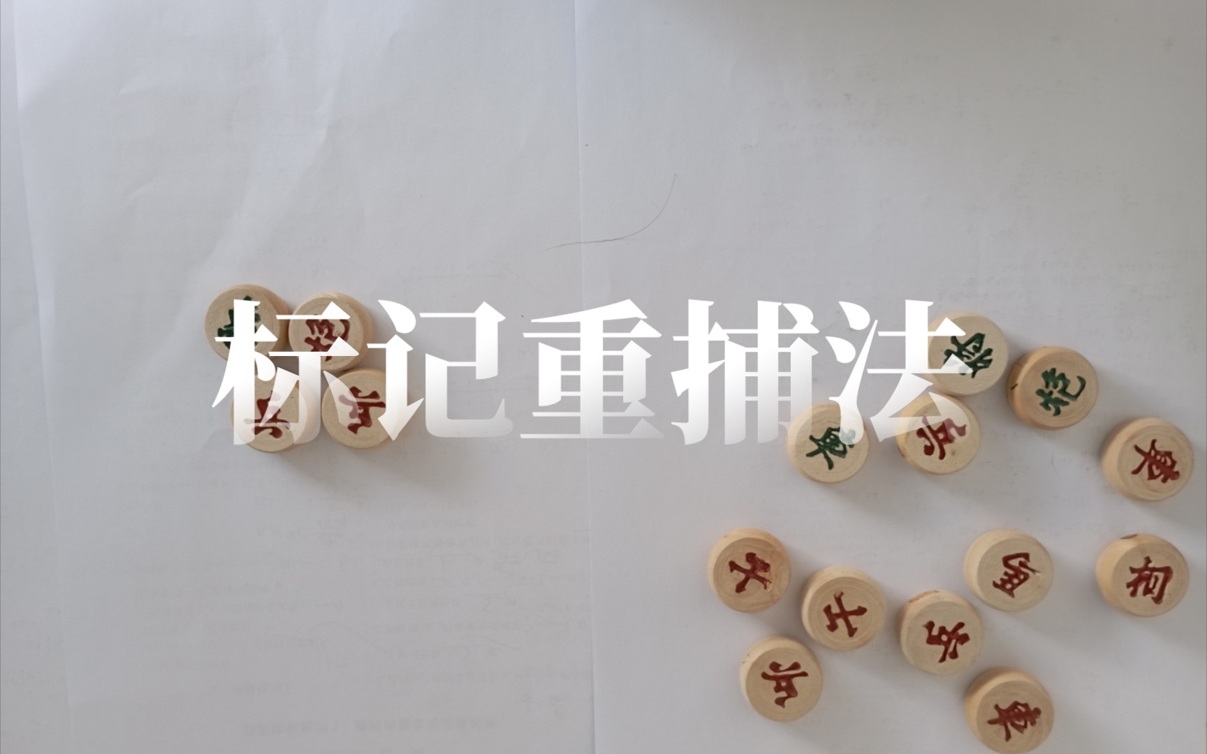 象棋模拟标记重捕法