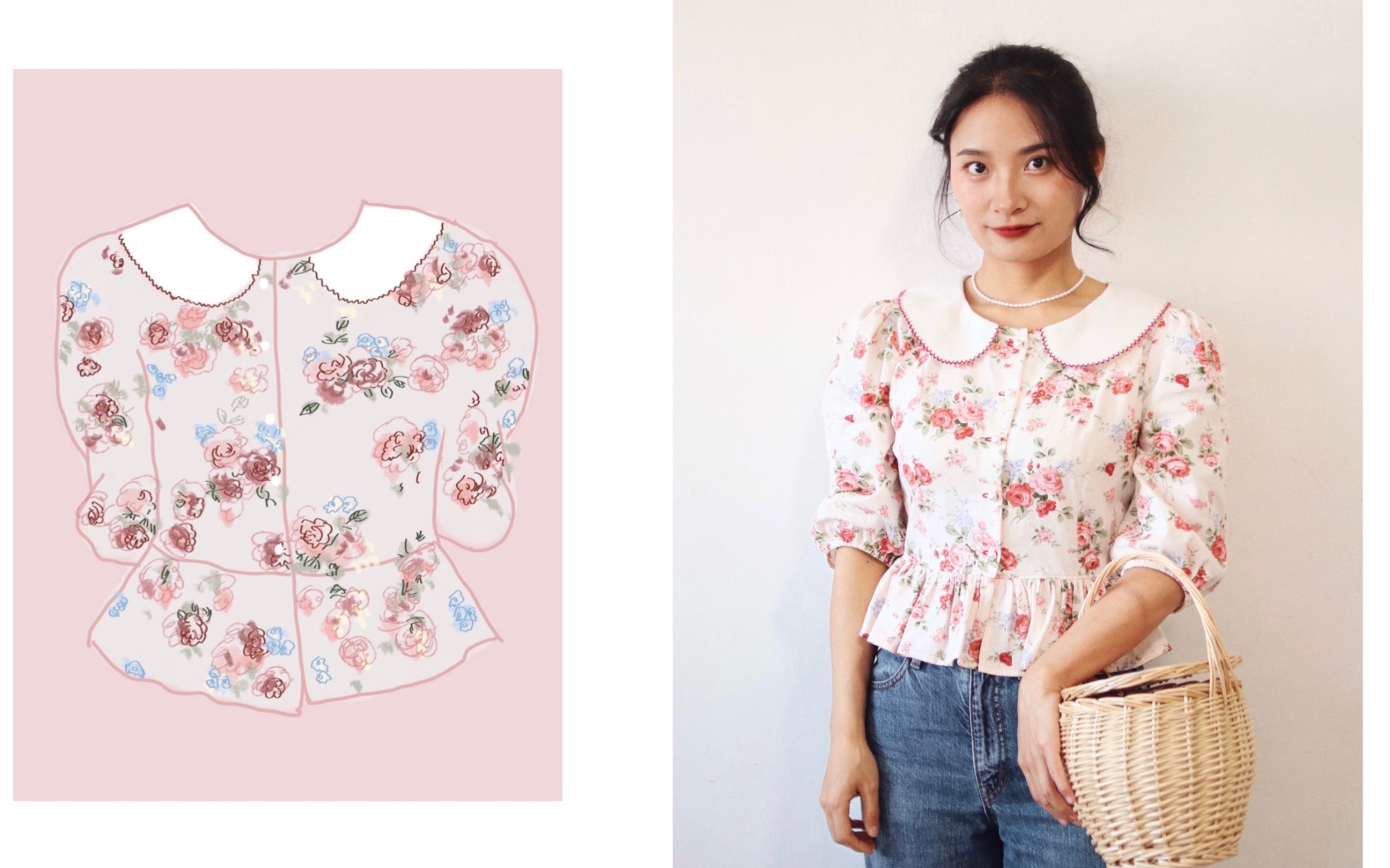 给自己做衣服|法式复古小上衣