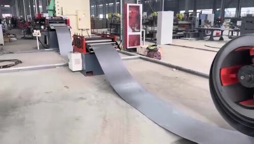 出口雷亚式脚手架钢跳板生产线设备冷弯成型机设备冲孔c型钢