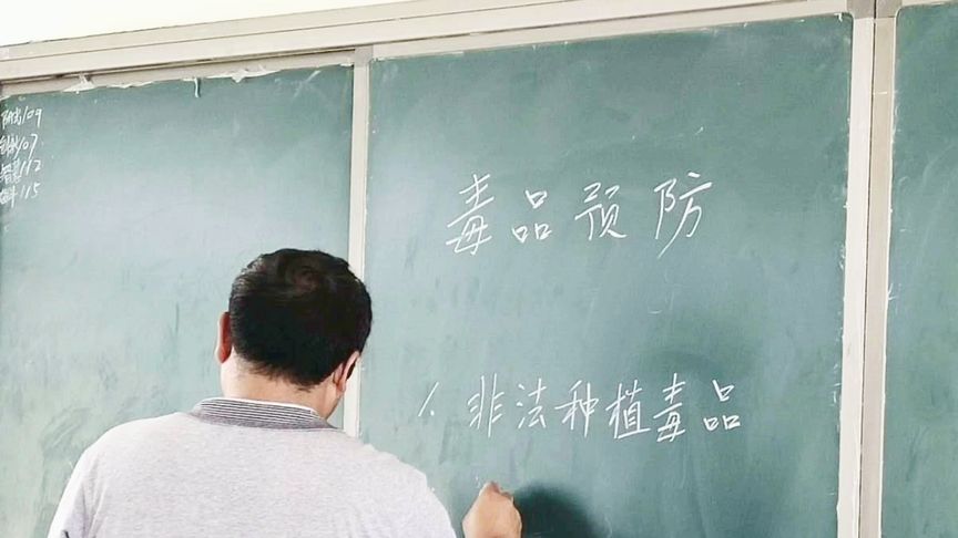 太和县苗集镇集南小学禁毒宣传主题教育,华语群星歌曲《生命》!