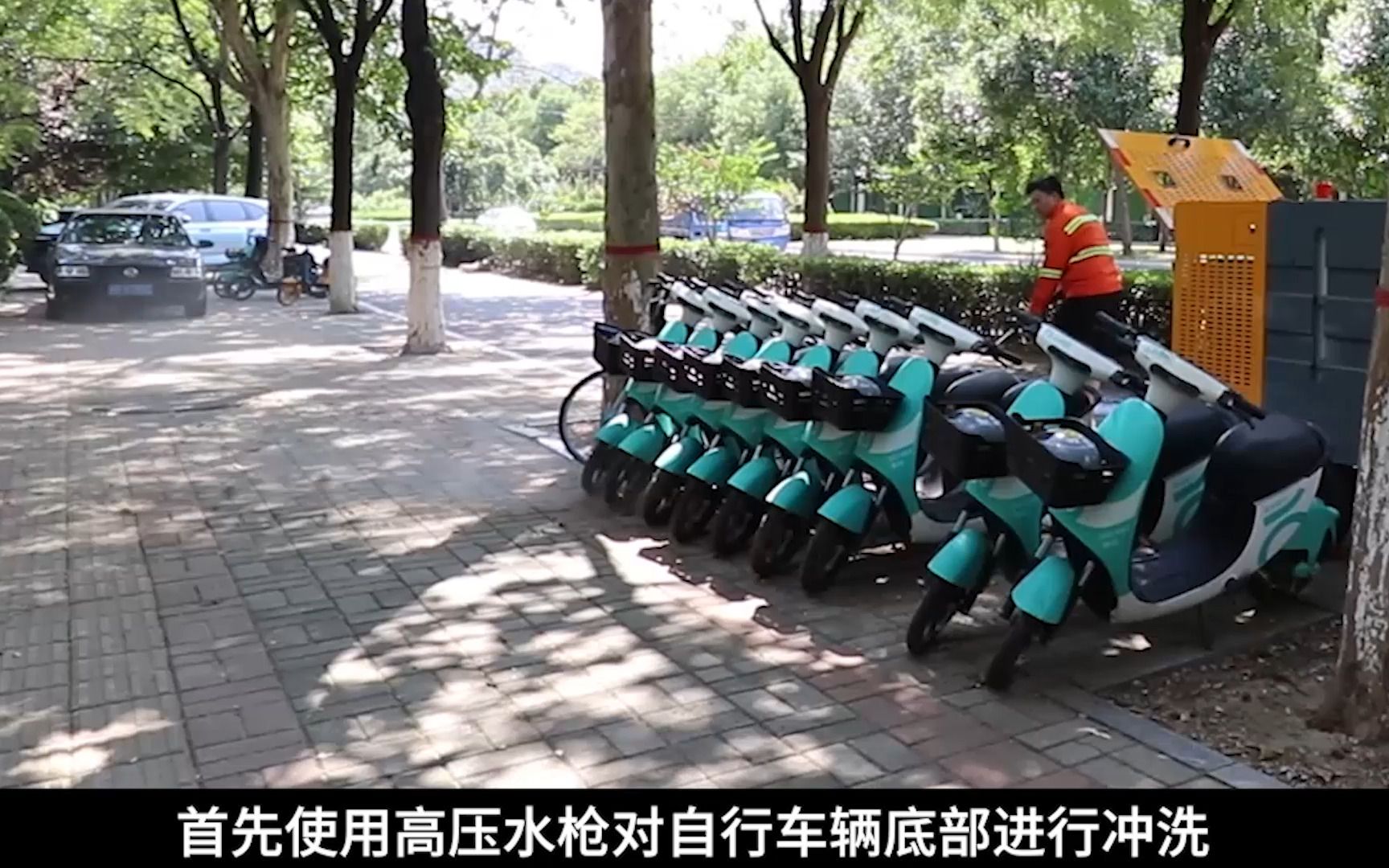 小型三轮高压清洗车压力大青苔冲洗好