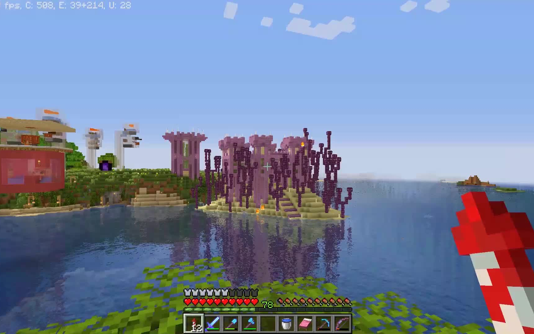 主世界的末地城堡!#28柯基菌的Minecraft1.14原版单人困难生存EP28:...