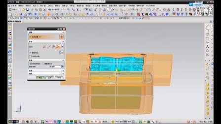 UG五金汽车铸造模具DR设计凸模与导板的设计4