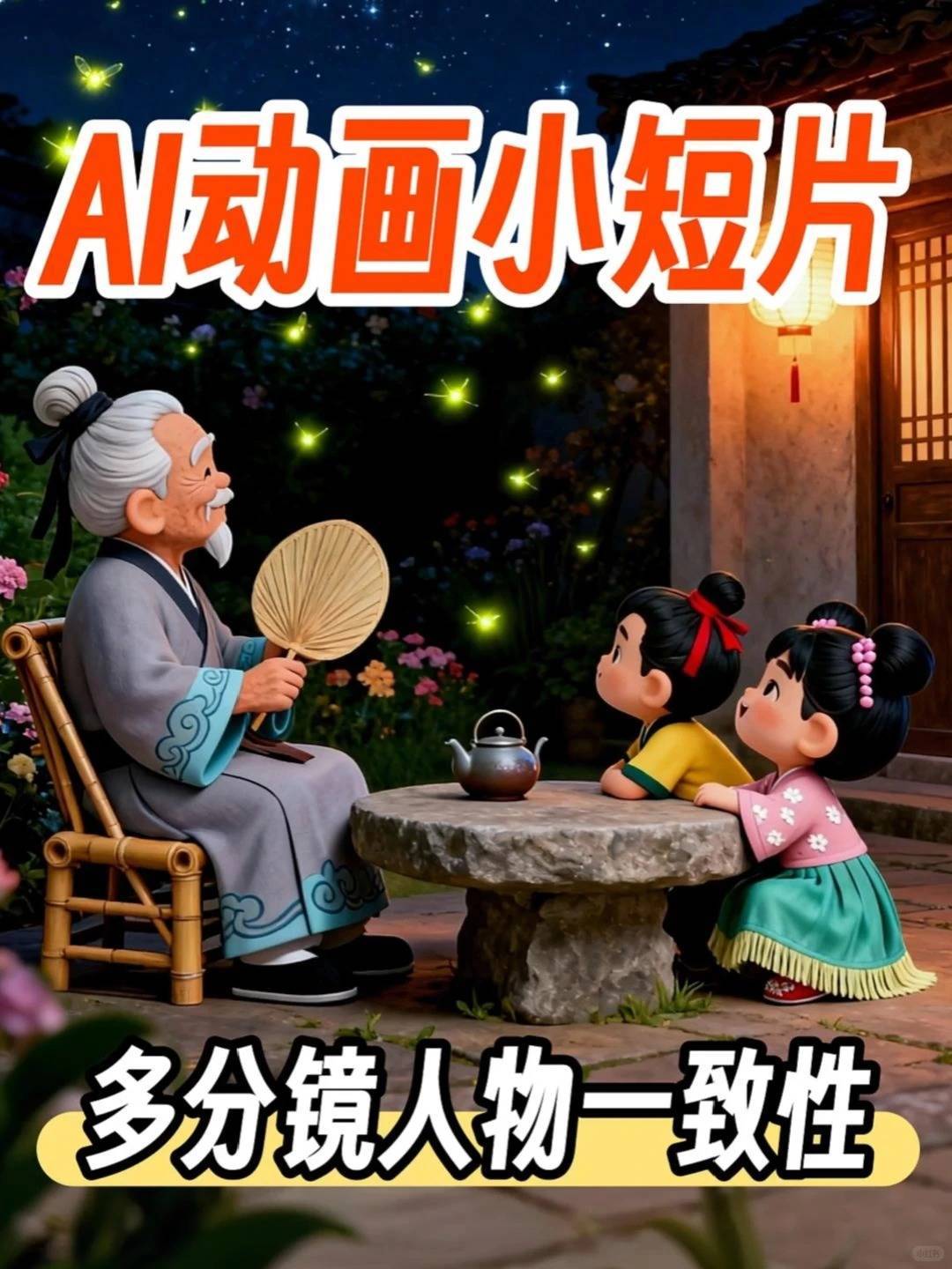 AI丝滑制作古代动画小短片,附详细教程!