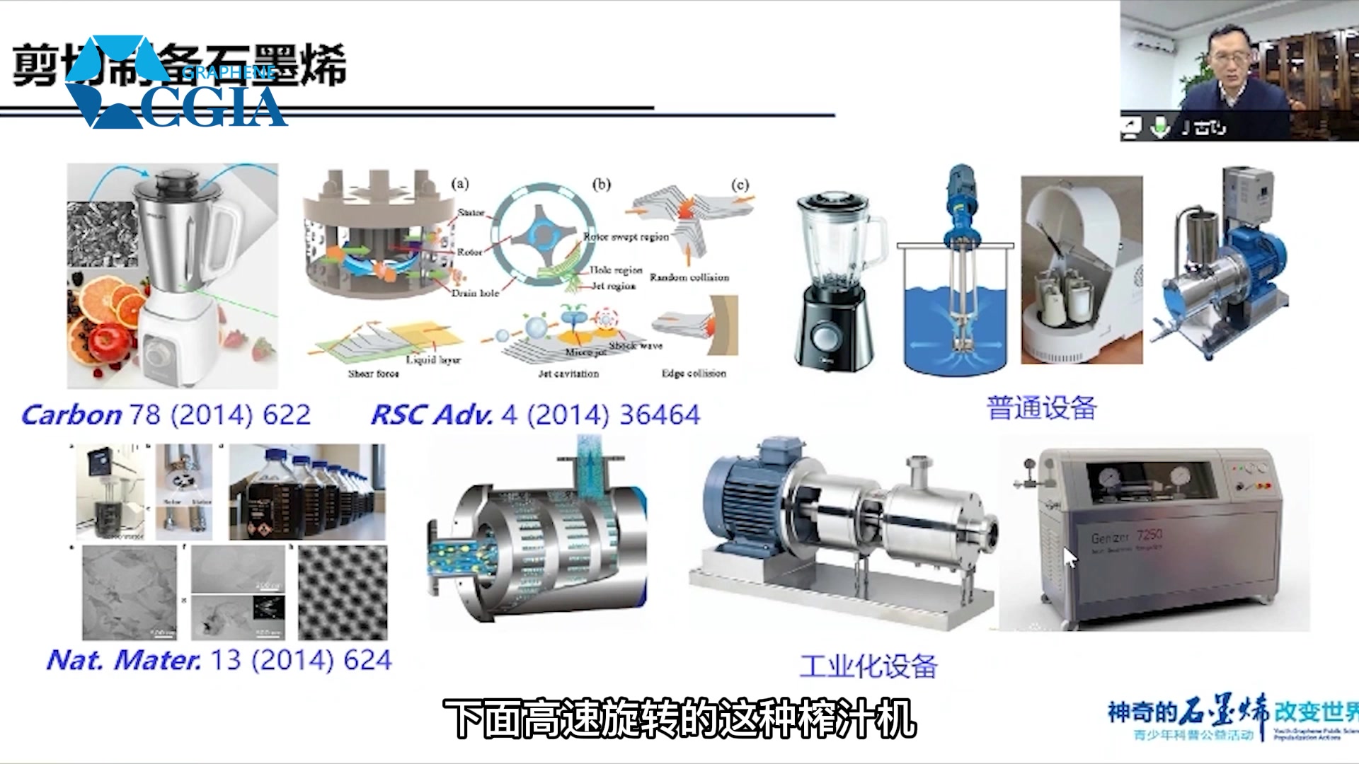 一个榨汁机就能做出石墨烯?原来石墨烯的制备这么简单