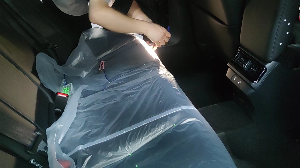 座椅抄版方式座椅套设计