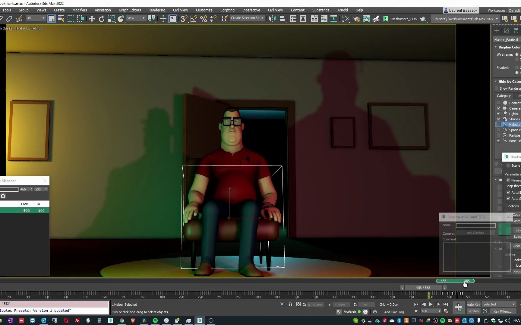 3ds Max 动画书签工具