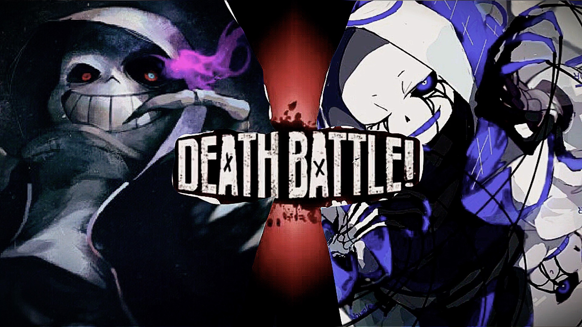 生死决斗:Murder!Sans最强同人设定 VS Error 404最强同人设定