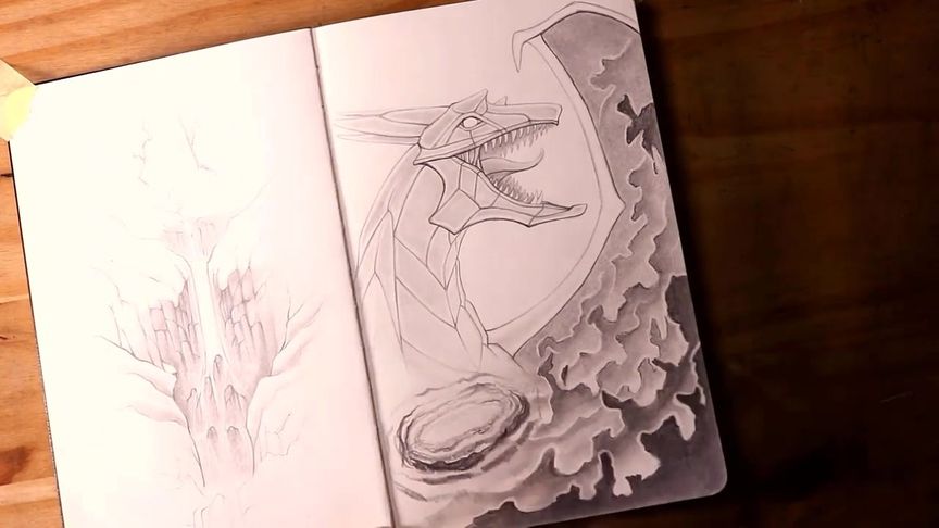 牛人教你如何画出不一样的龙,这样画简直太酷了!