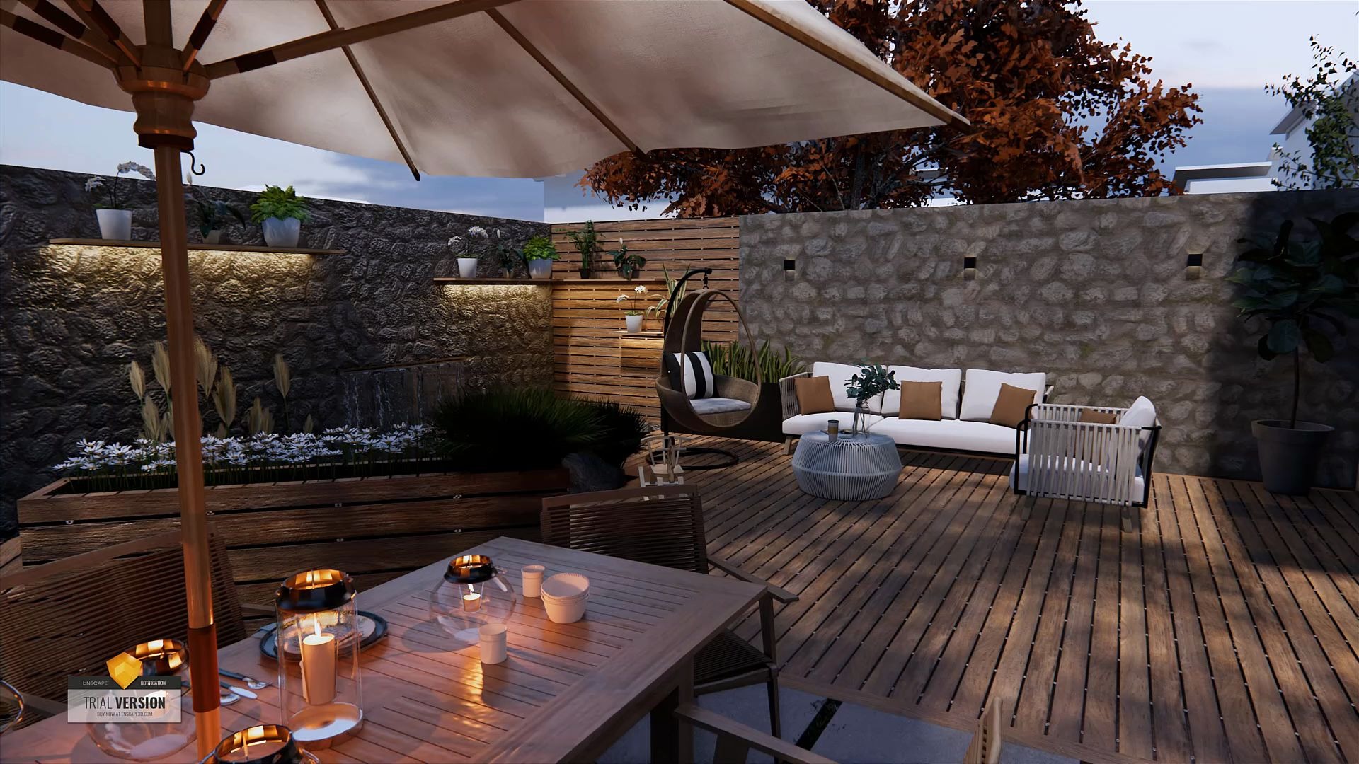 Enscape for sketchup 2.71第一次制作景观动画