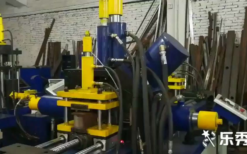 角钢冲孔机 切断一体机