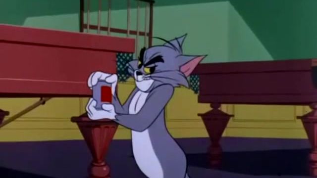 猫和老鼠:打不赢桌球的杰瑞