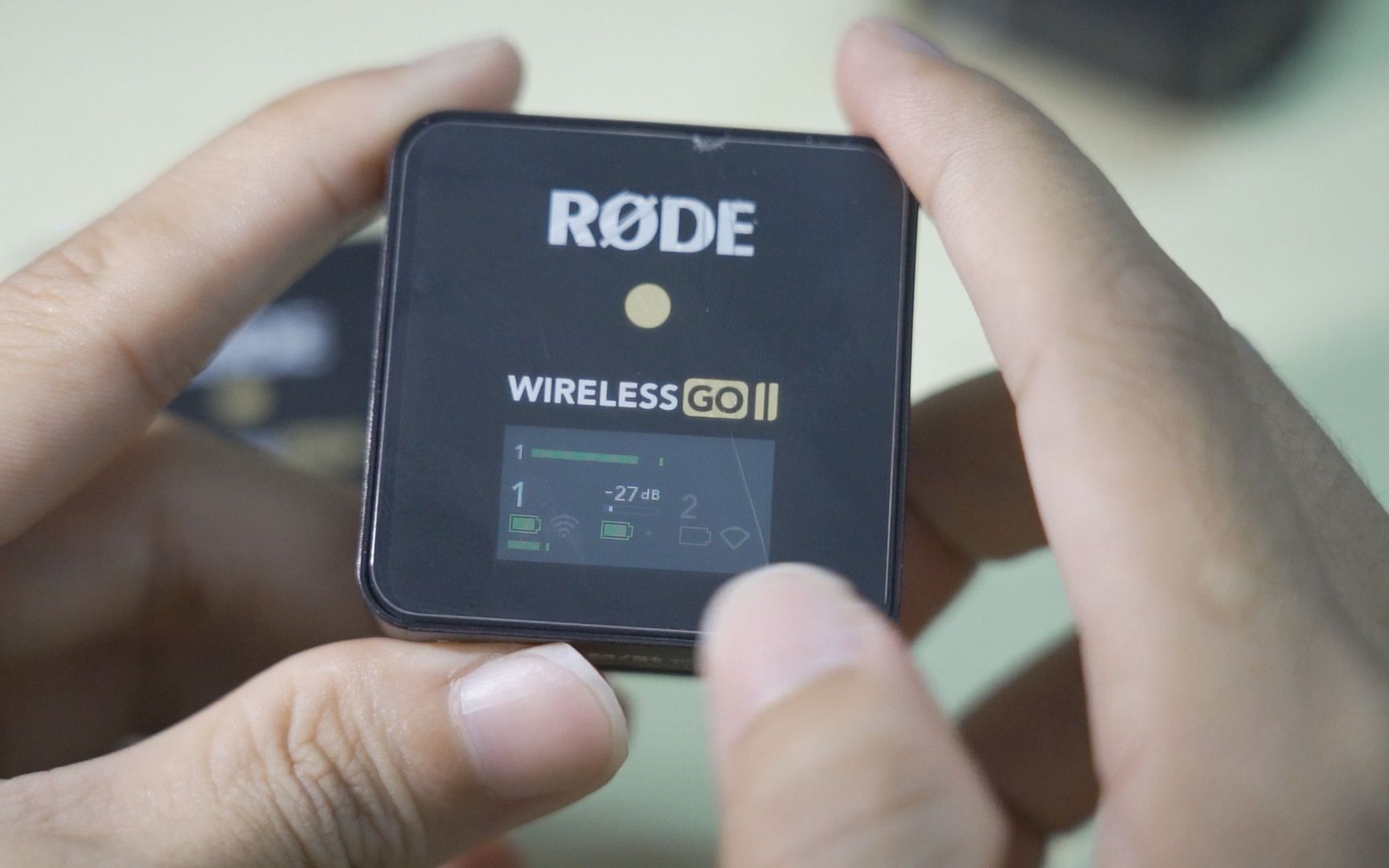 Wireless goII 简易使用和降噪教程