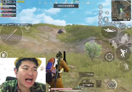 全程钢枪一打十三,最后决赛圈一打四无敌,mg3挂六倍镜太稳了!