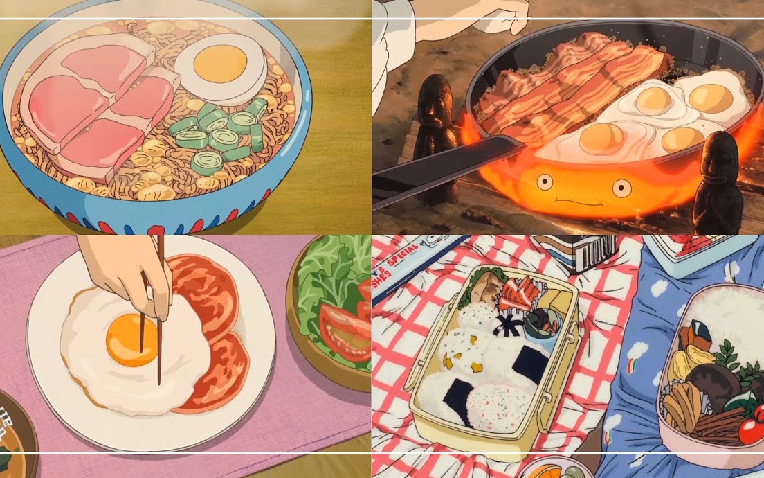 【美食分享】MovieKitchen|动漫中的食物大集合:#1 + #2