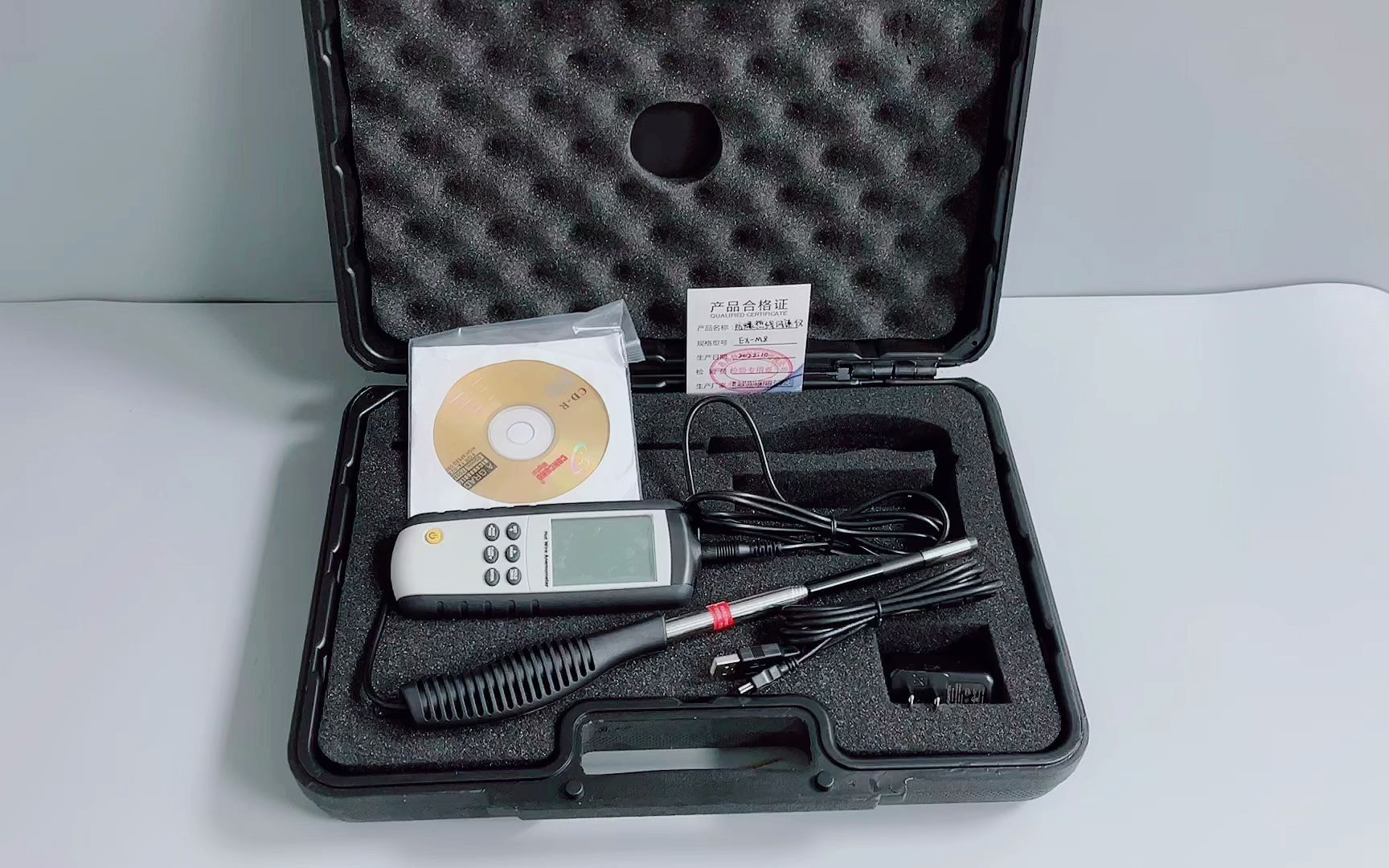 EX-M8便携式防爆风速仪 热敏风速仪 热线风速仪 微风仪操作视频分享