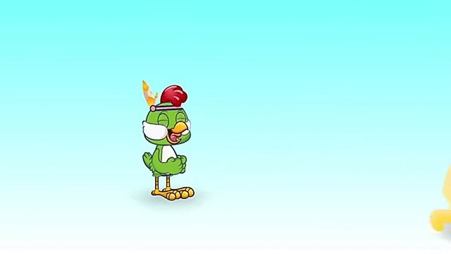 儿童卡通片:小熊熊和小鸡学习数学知识