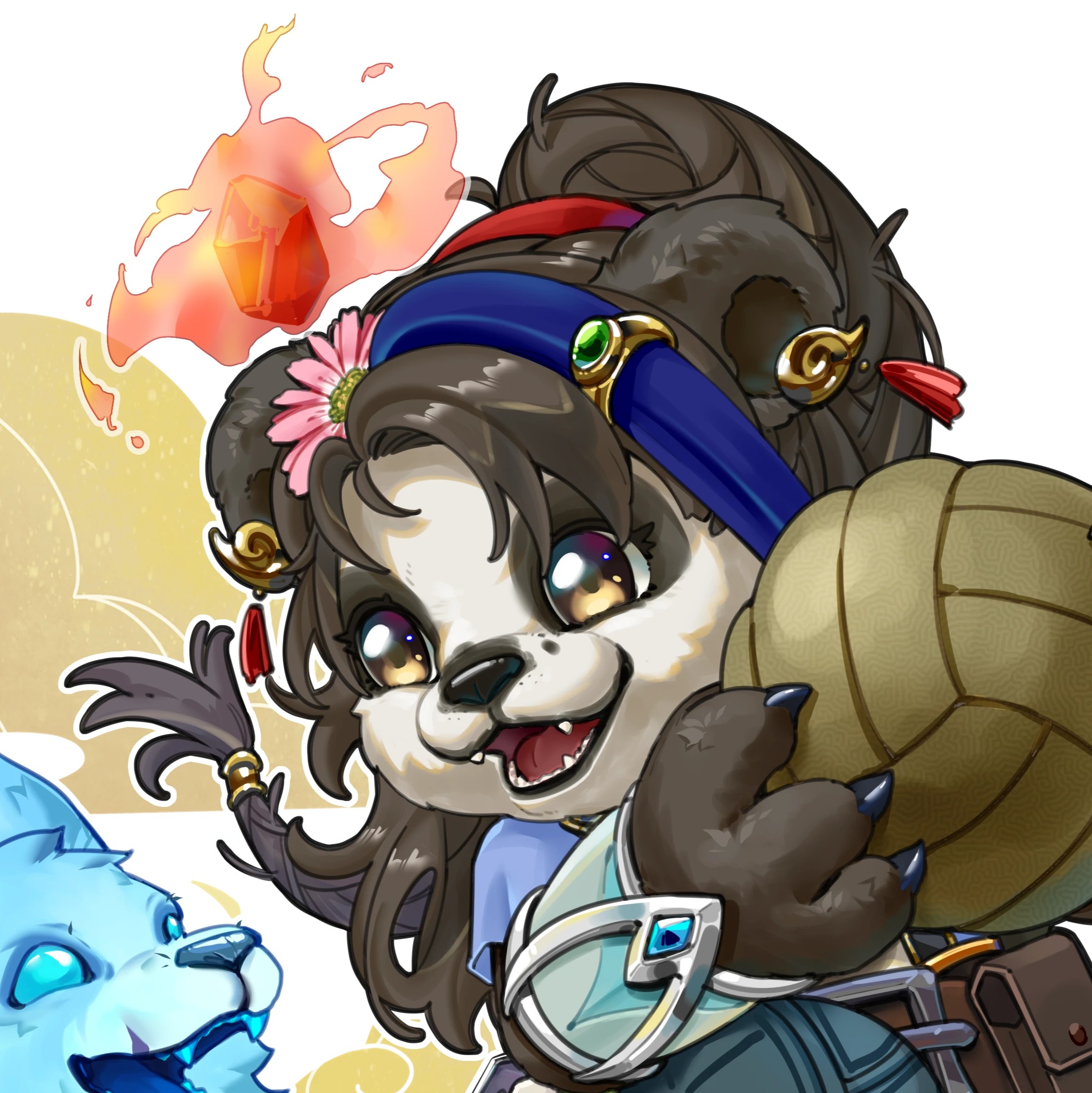 想rua自己的熊猫猎 