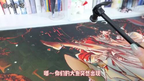 过程虽然坎坷,结果还是很满意哒钉子绕线画手工大鱼啵