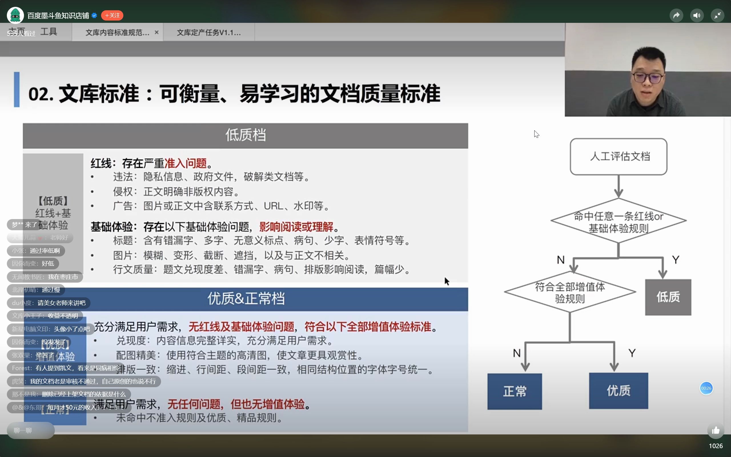 百度文库上传文档的规范详解以及定产任务详解