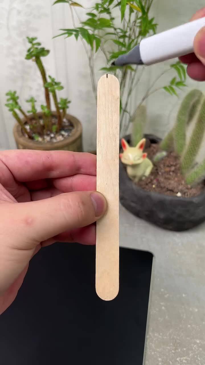 吃完雪糕木棍不要扔,可以制作简单又好玩的玩具