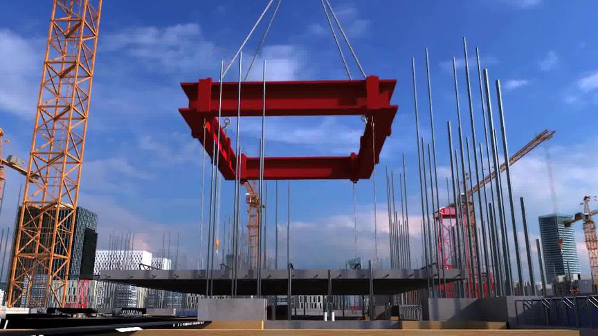 混凝土PC构件安装施工