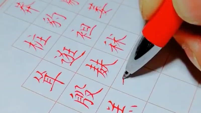 硬笔书法,天天这样练习,功夫不负有心人,来看看吧