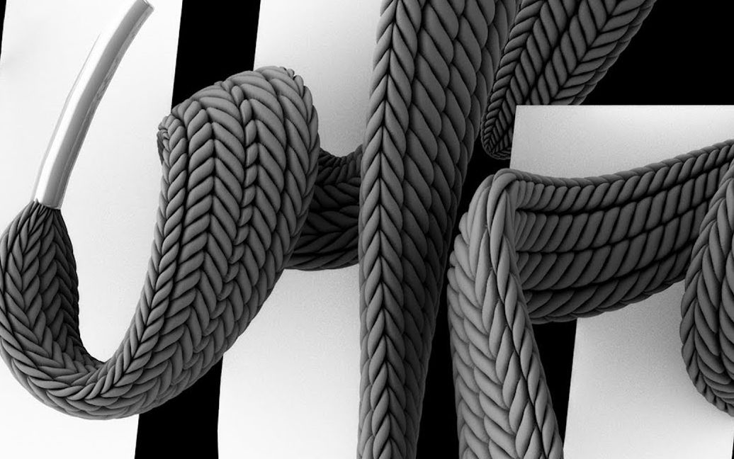 【C4D教程】鞋带置换贴图教程