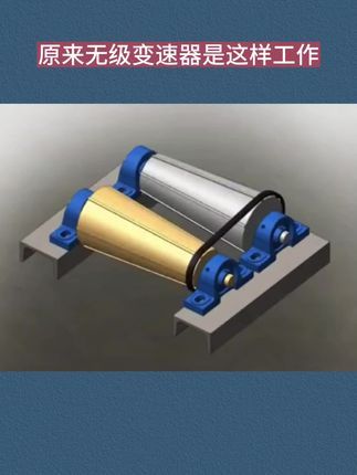 原来无级变速器是这样工作