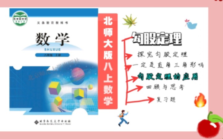 北师大版八上数学第一章勾股定理之勾股定理的应用