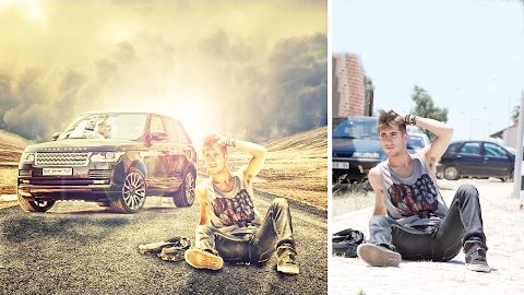Photoshop照片特效处理教程—照片背景修改