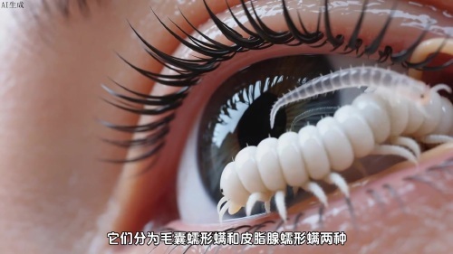 睫毛螨虫寄生真相:数量数百只,健康科普须知