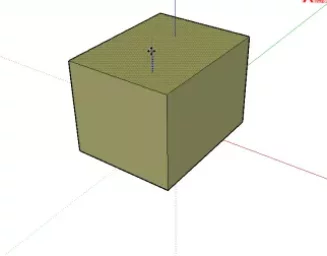 SketchUp_SketchUp效果图设计流程详解_3.1.4面的移动与复制