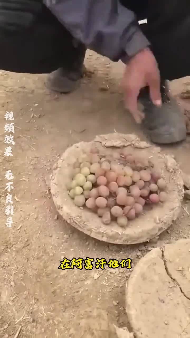 阿富汗用泥土保存葡萄,竟如刚摘般新鲜!