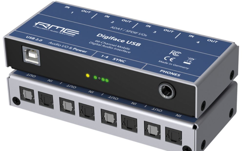 【比BabyFace更划算的选择】RME Digiface USB声卡使用教程及直播...