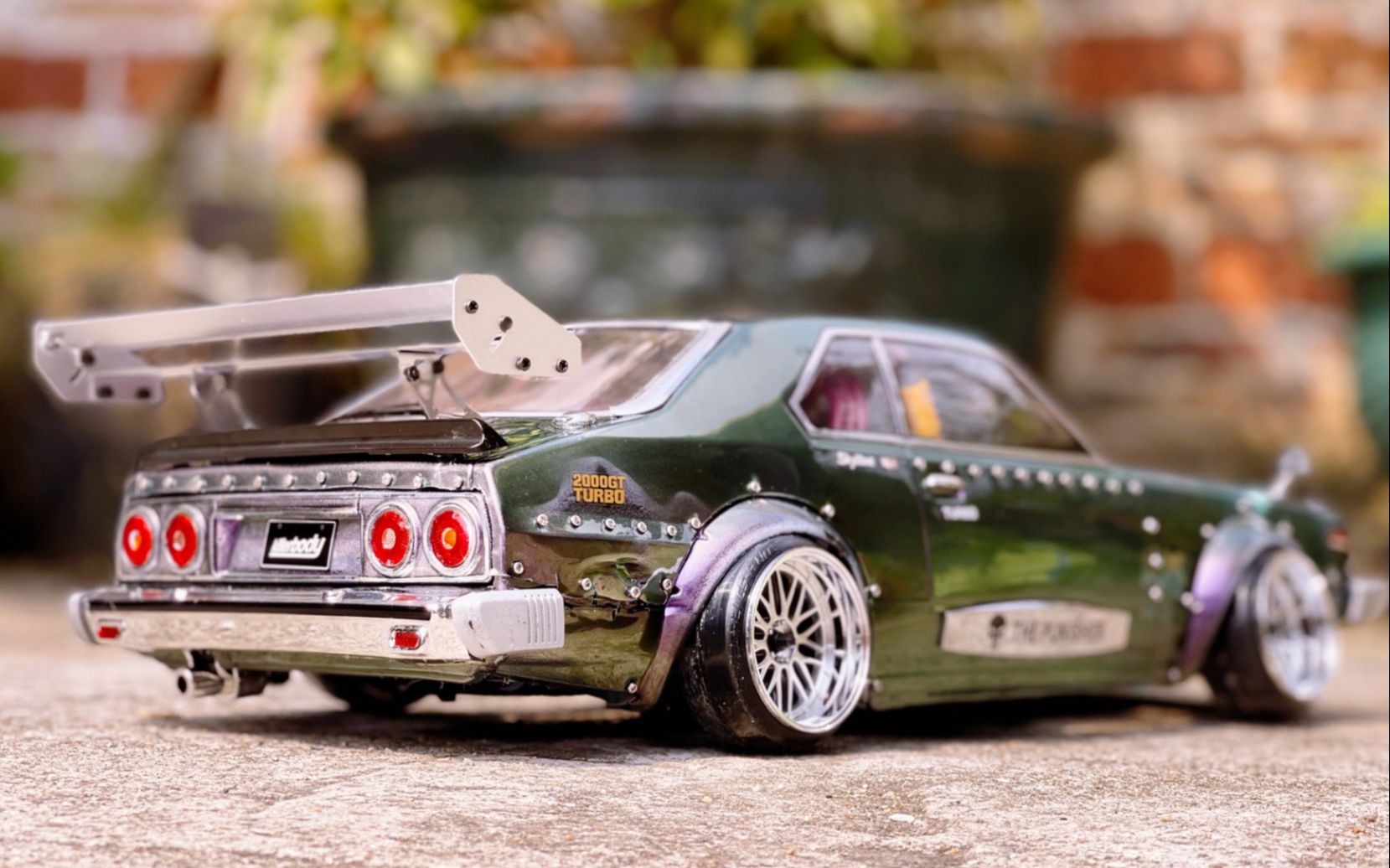 RC 漂移车壳制作 1/10 1977 Skyline Hardtop
