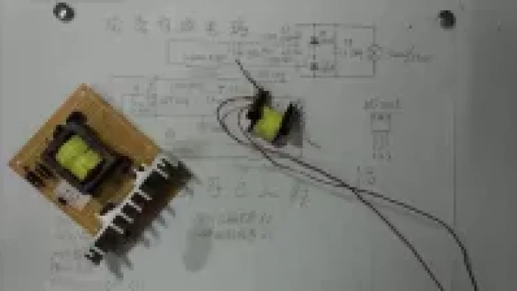 做逆变器不懂得怎么绕变压器? 快跟我来学习绕高频变压器吧, 双线并...